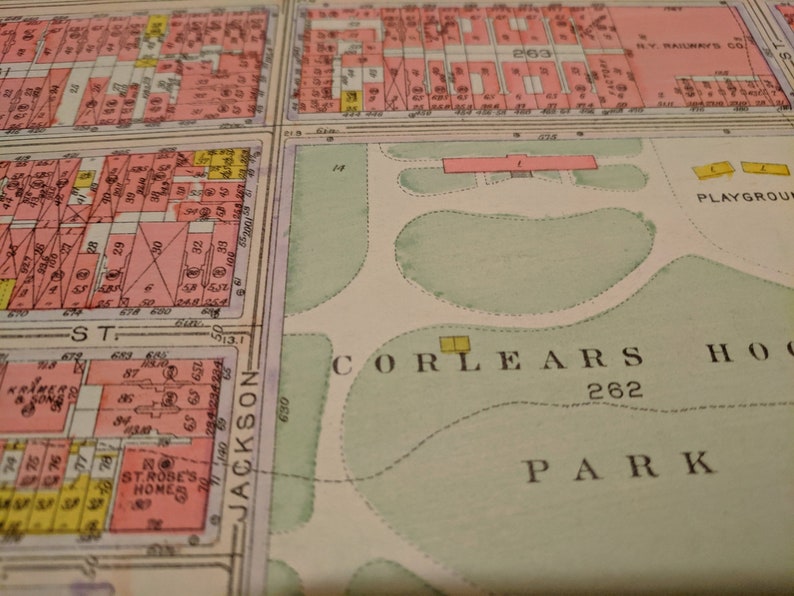 1916 Lower East Side Manhattan. Corlears Hook Park - Etsy