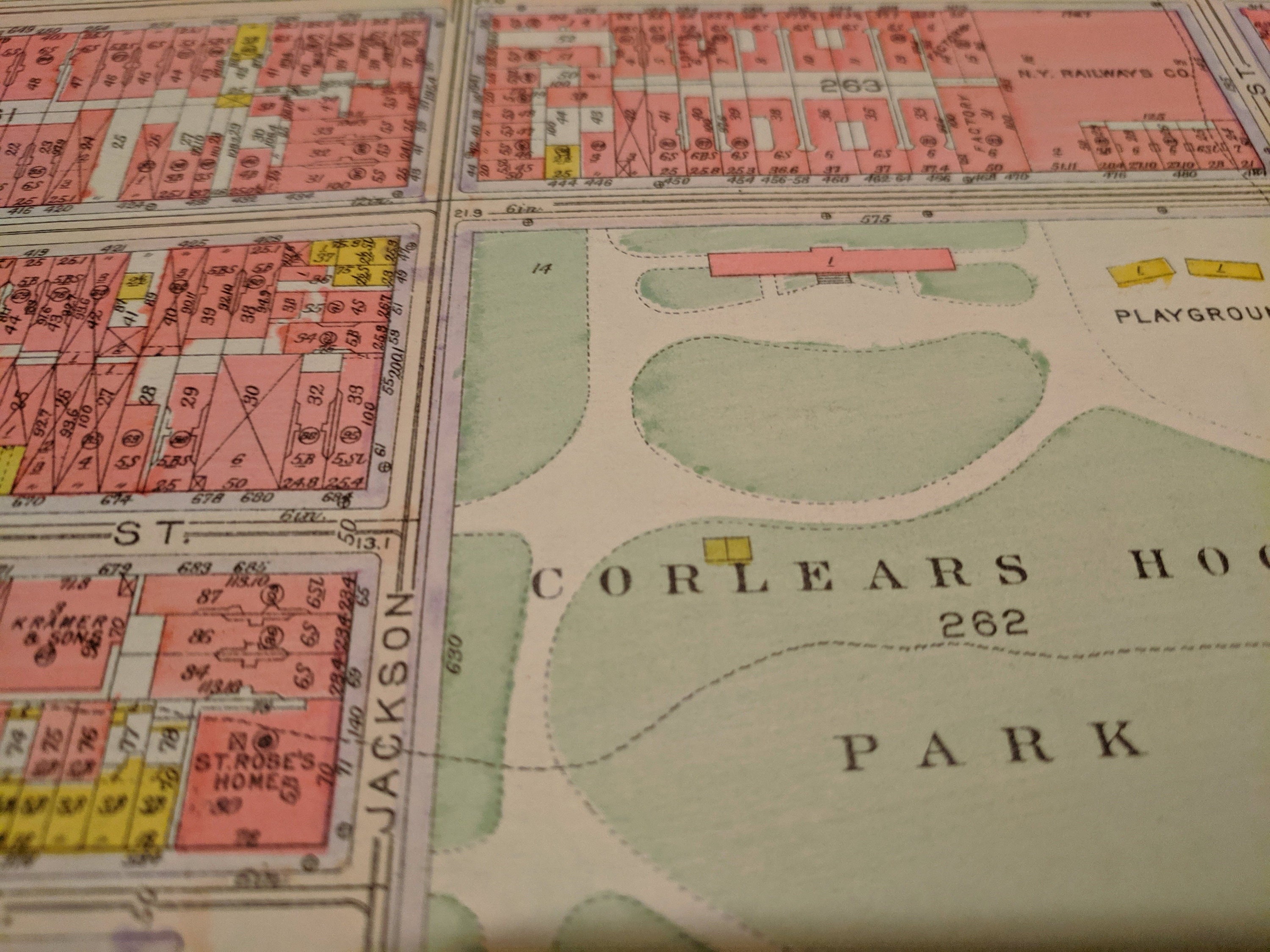 1916 Lower East Side Manhattan. Corlears Hook Park - Etsy