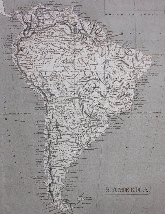 Pampas Map South America
