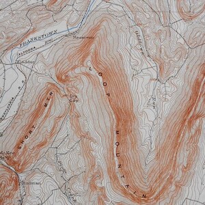 1908 Map: Hollidaysburg, Roaring Springs, Mckee Gap, East Sharpsburg ...