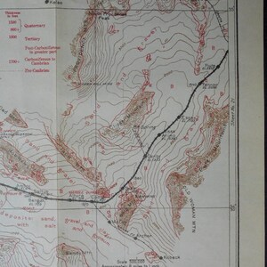 1915 California Railroad Map Piute, Fenner, Danby, Cadiz, Altura ...