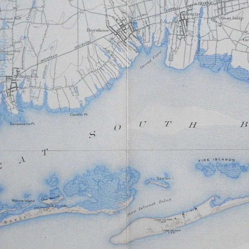 Map of Oak Island - Etsy