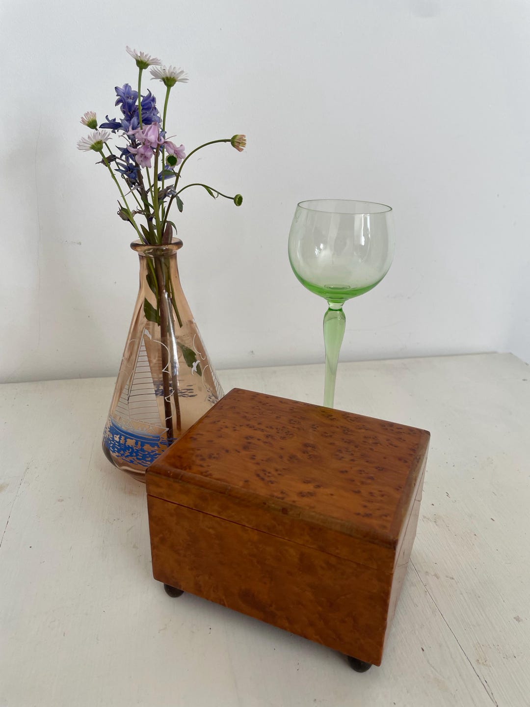 Vintage Wooden Music Box, Made by Thorens, C1930s. - Etsy