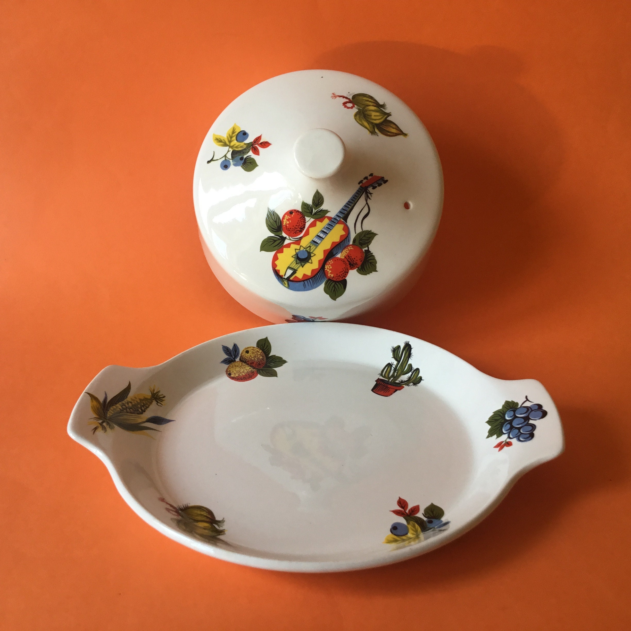 Vintage Lord Nelson Pottery Lidded Cheese/butter Dish Rio - Etsy