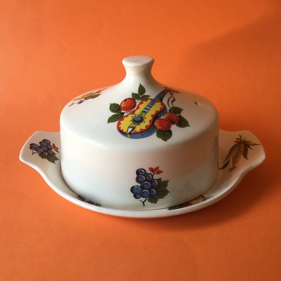 Vintage Lord Nelson Pottery Lidded Cheese/butter Dish, Rio Design, 1966 ...
