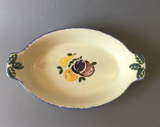 Vintage Poole Pottery ‘dorset Fruits’ Design, Roasting, Serving Dish ...