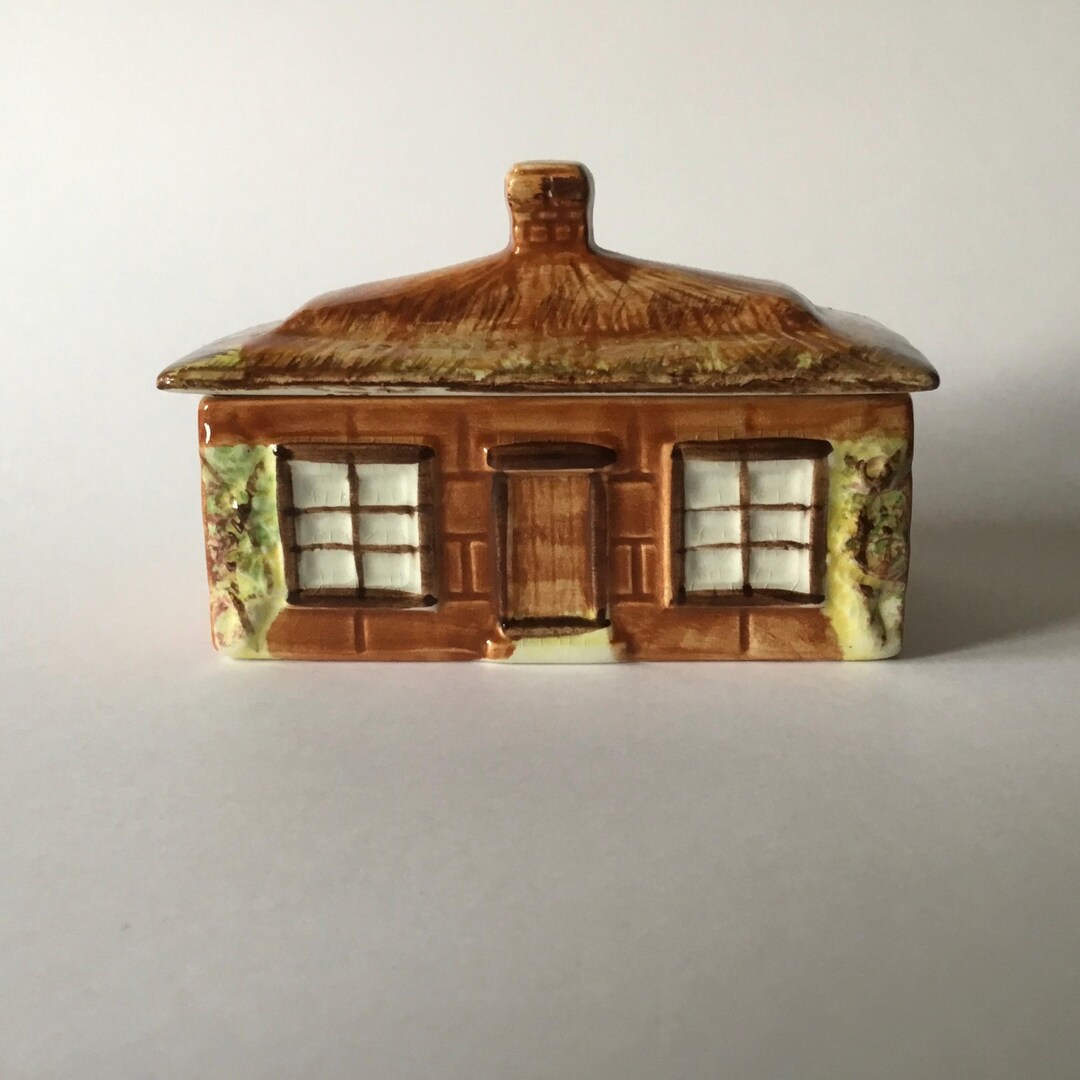 Vintage Cottage Ware Lidded Butter/cheese Dish Made by Price Kensington ...