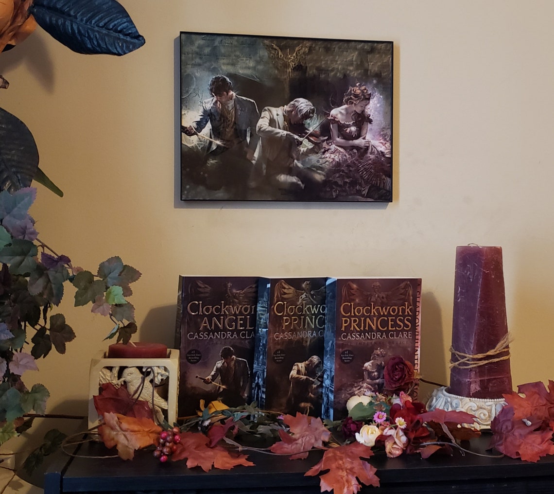 The Infernal Devices Graphic Image Print Clockwork Angel | Etsy