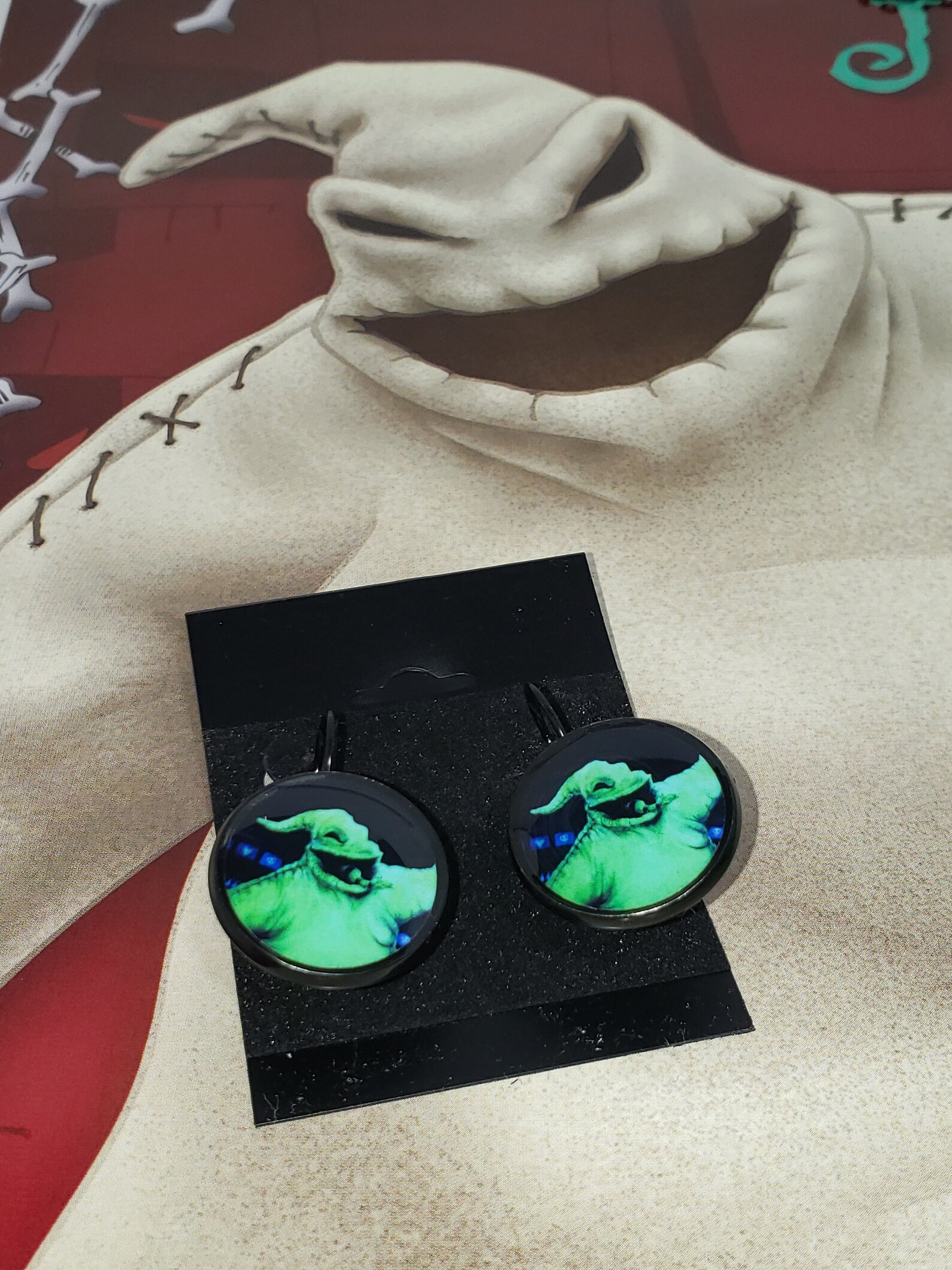The Nightmare Before Christmas Oogie Boogie Necklace and - Etsy