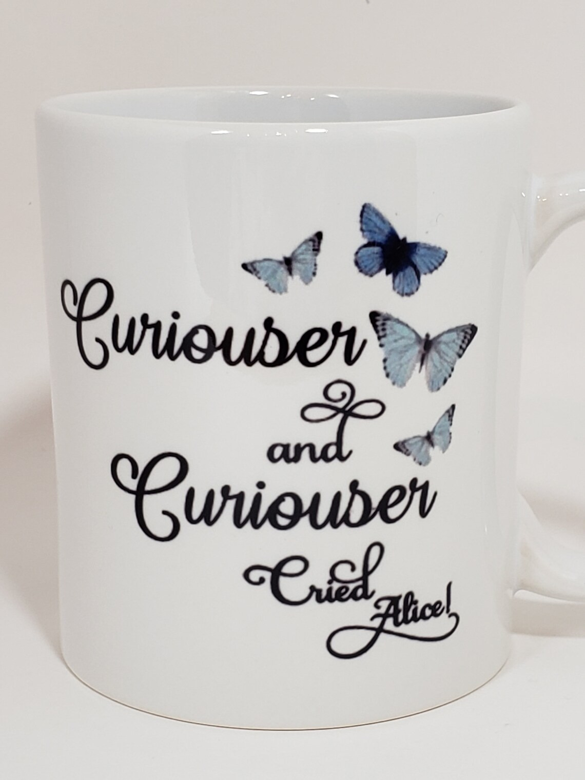 Alice and Tardis Mug Alice and Tardis Doctor Who Tardis and | Etsy