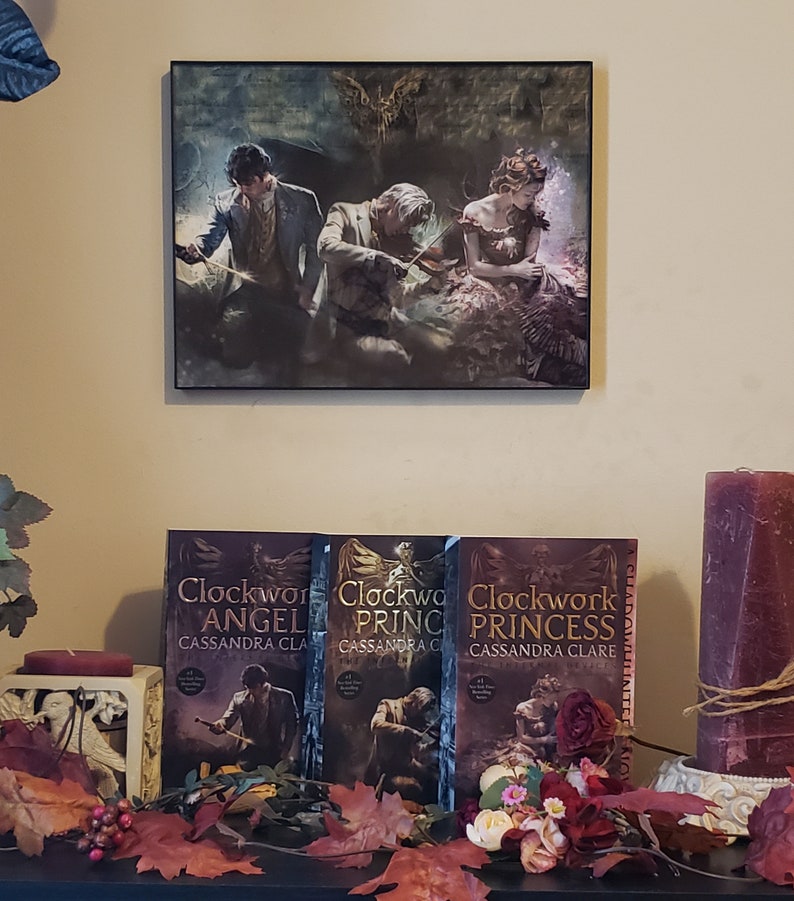 The Infernal Devices Graphic Image Print Clockwork Angel | Etsy