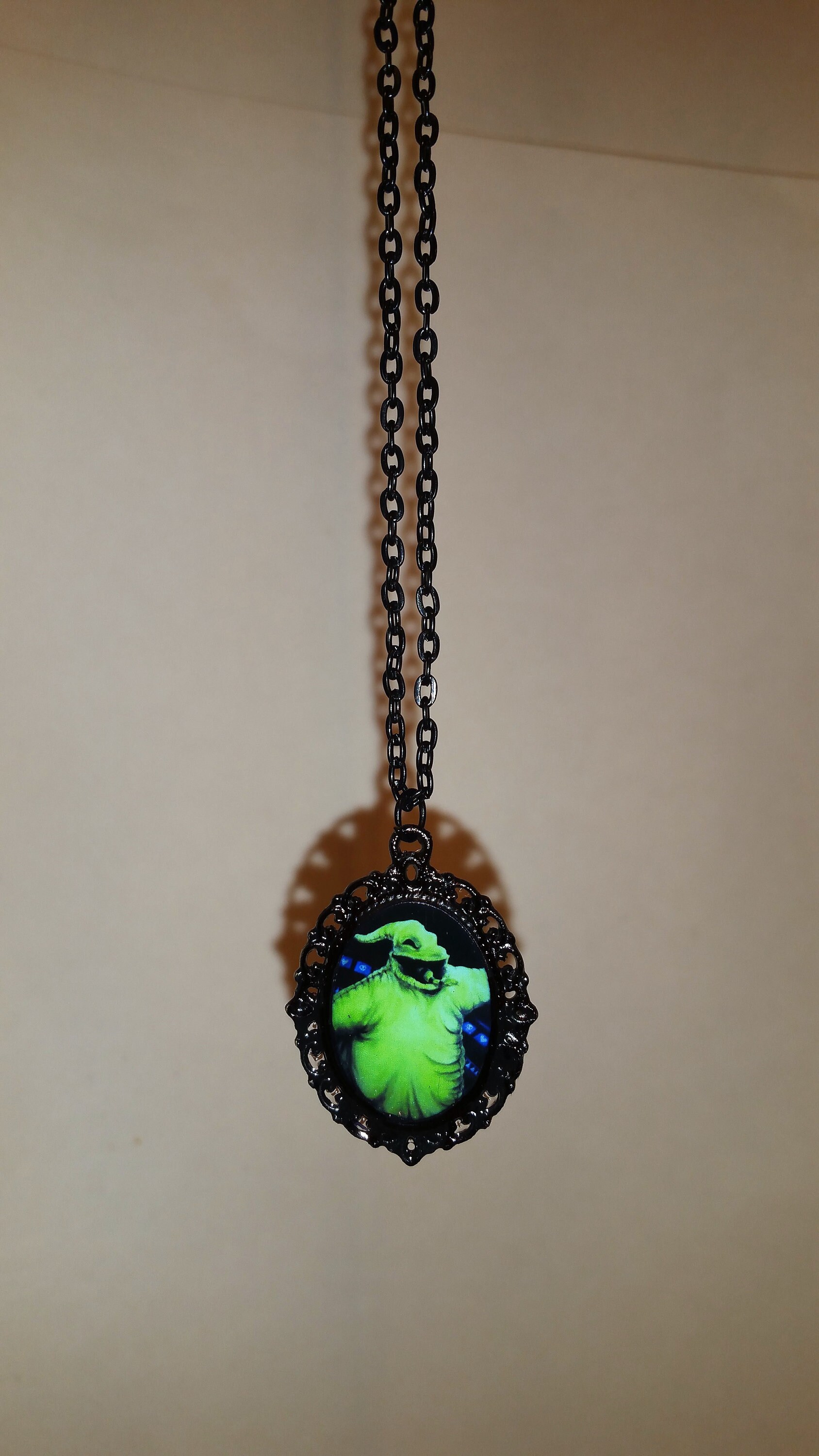 The Nightmare Before Christmas Oogie Boogie Necklace and | Etsy