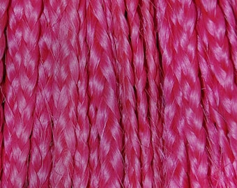 Pink hair extensions | Etsy