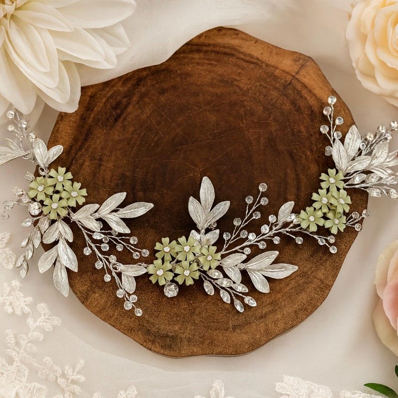 Crown Flower Hair Pin - Etsy