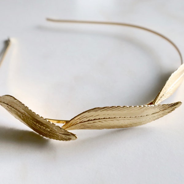 Leaf Headband - Etsy
