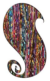 Rainbow Hair Tinsel Extensions Tinsel Summer Hair Accessory | Etsy