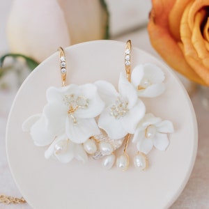 Flower earrings set store