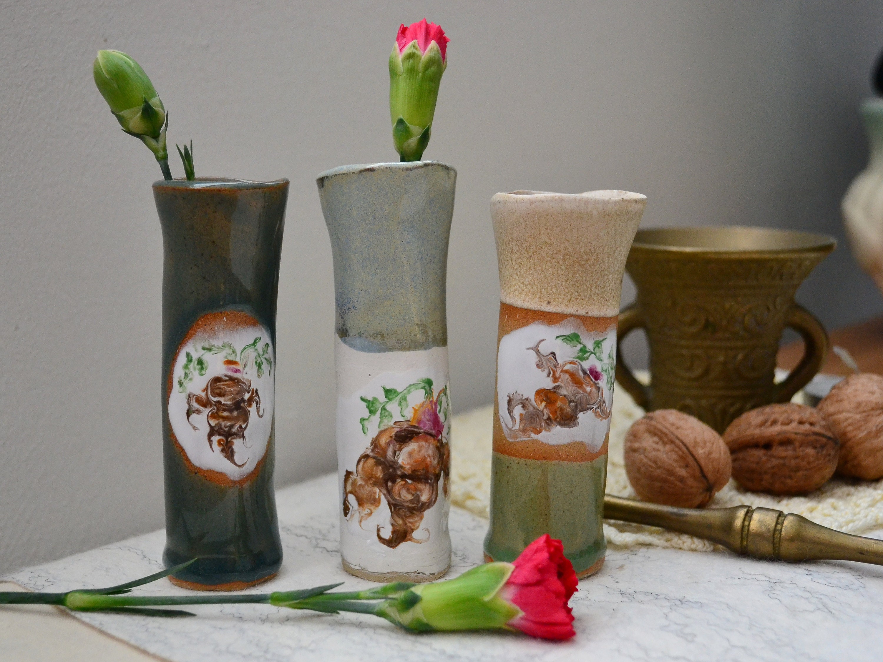 Mandragora Bud Vase Mandrake Ornament Mandrake Decor Herb - Etsy