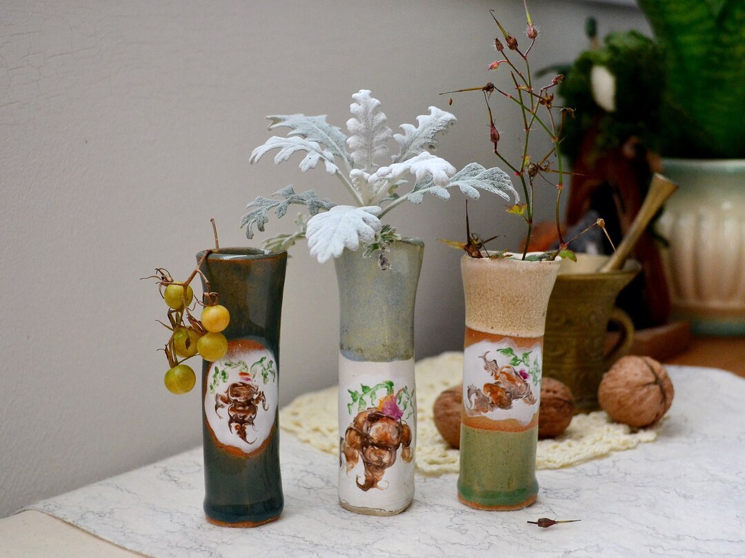 Mandragora Bud Vase Mandrake Ornament Mandrake Decor Herb - Etsy