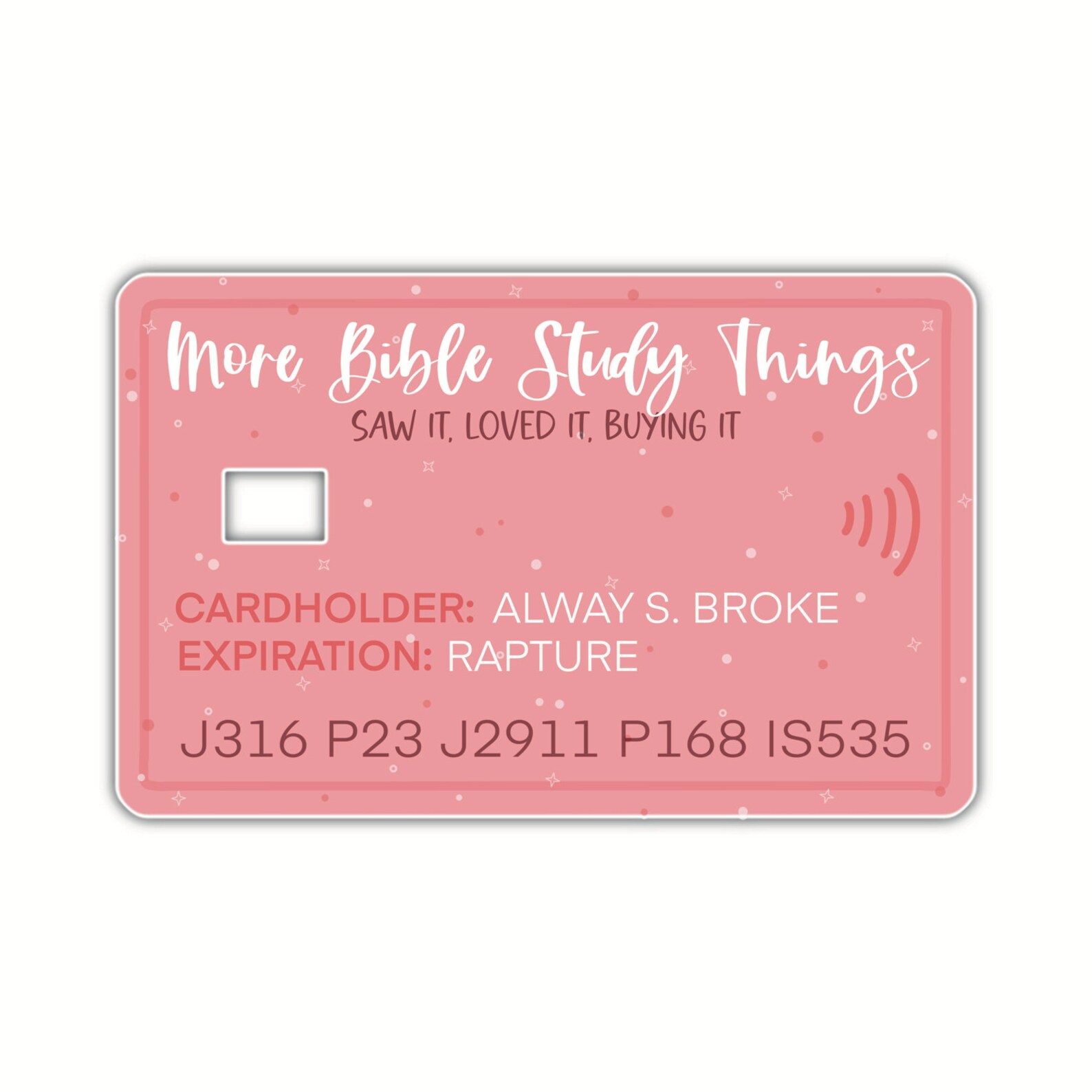 Debit Card Sticker pk 1 Debit Card Skin, Sticker, Christian Sticker ...
