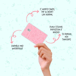Debit Card Sticker pk 1 Debit Card Skin, Sticker, Christian Sticker ...