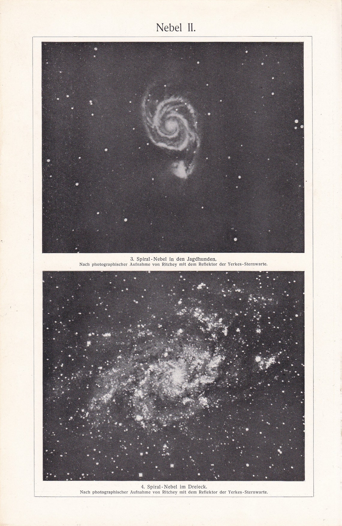 1890 ASTRONOMY NEBULA Orion & Andromeda Lithograph Print More Than 100 ...