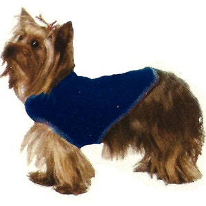 PDF Small Dog Yorkie Terrier Crochet Sweater Pattern Instructions C78 ...
