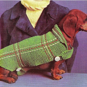 PDF Dog Blanket Coat Knitting Pattern Instructions K13 PDF - Etsy
