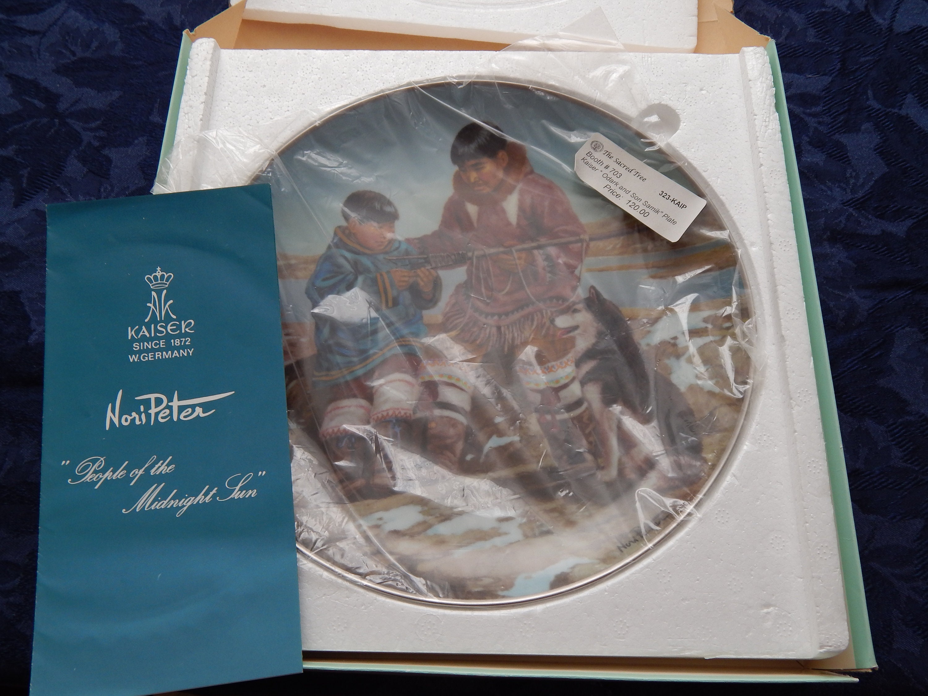Art & Collectibles Kaiser Plate Nori Peters Odark & Son Artist Signed ...