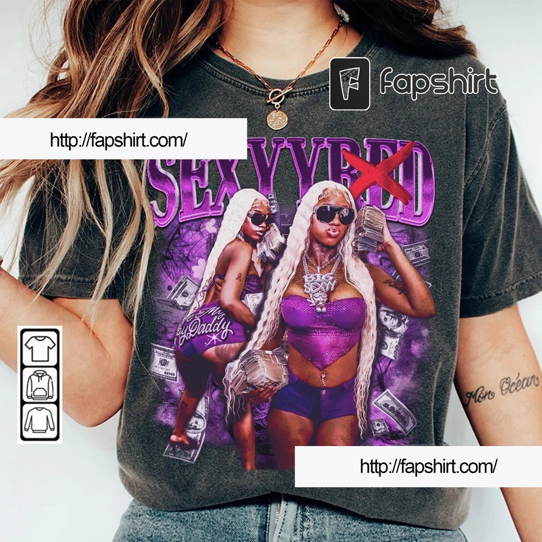Sexyy Red 90s Music Rap Shirt Bootleg Rapper Vintage Retro Etsy Uk