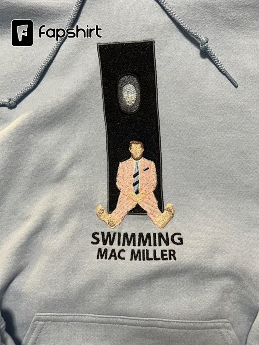 Mac Miller Embroidered Hoodie - Etsy