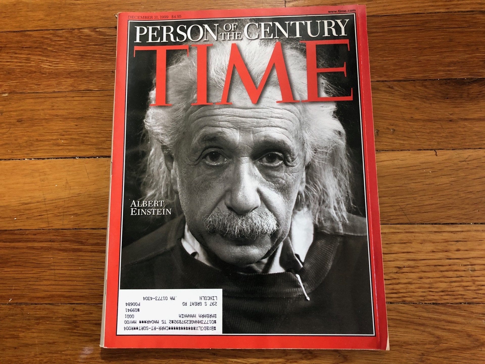 Albert Einstein Time Magazine