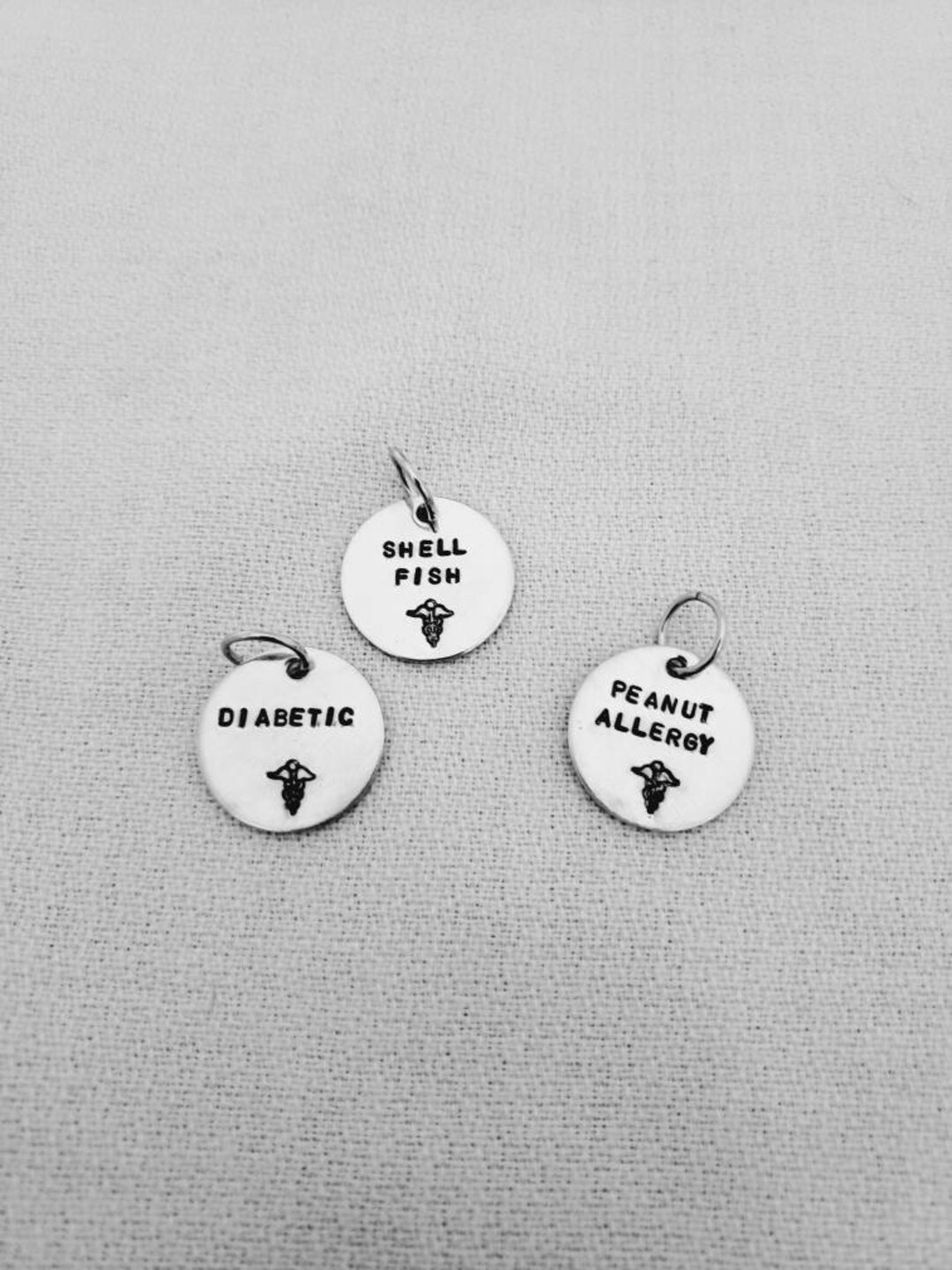 Allergy Charms - Peanut Allergy, Shell Fish, Diabetic, Tree Nut, Eggs ...
