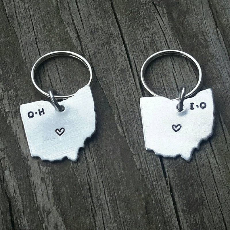 Buckeye Keychain - Etsy