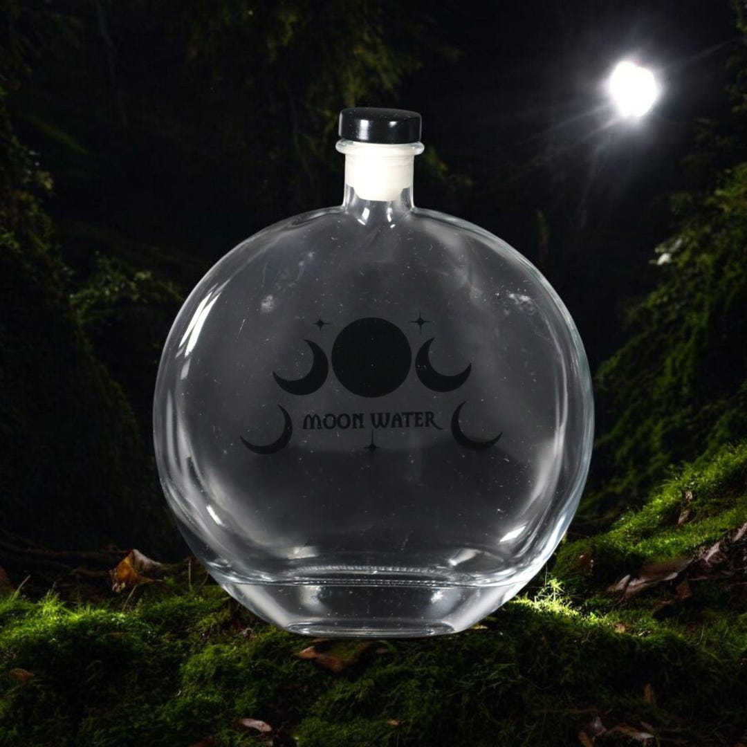 Moonwater Bottle Clear Collection Bottle - Etsy