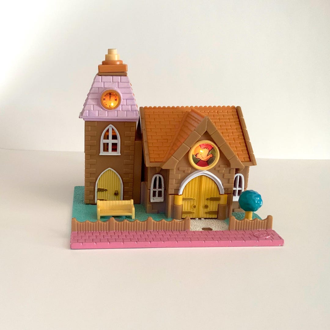 Vintage Wedding Chapel Polly Pocket - Etsy