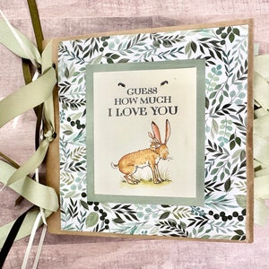 Guess How Much I LOVE YOU Book Page Banner Bunting Decoration - Etsy