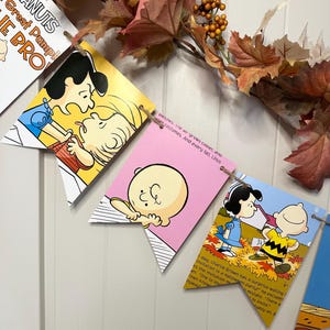 It’s the Great Pumpkin Charlie Brown Book Page Banner Fall Halloween ...