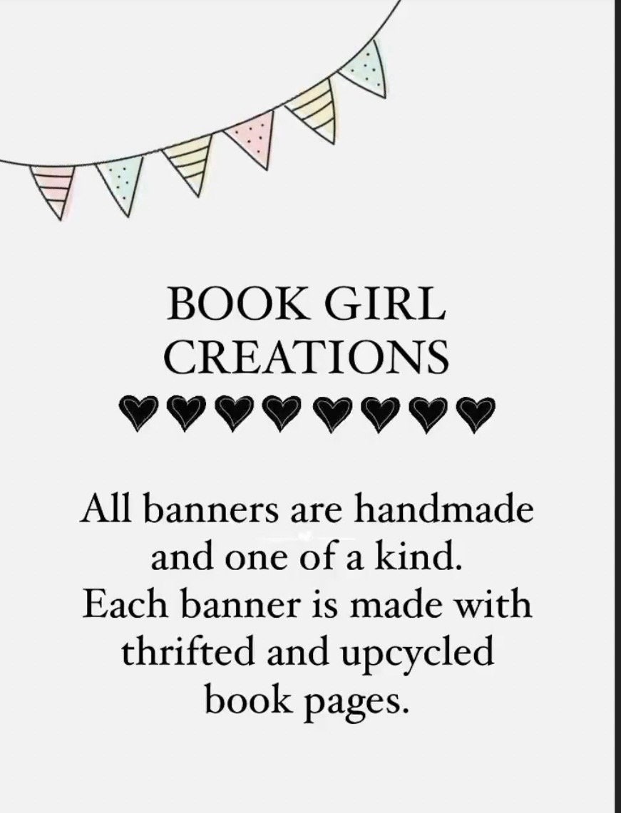 Hercules Book Page Banner Bunting Garland Party Decor Decoration Art - Etsy