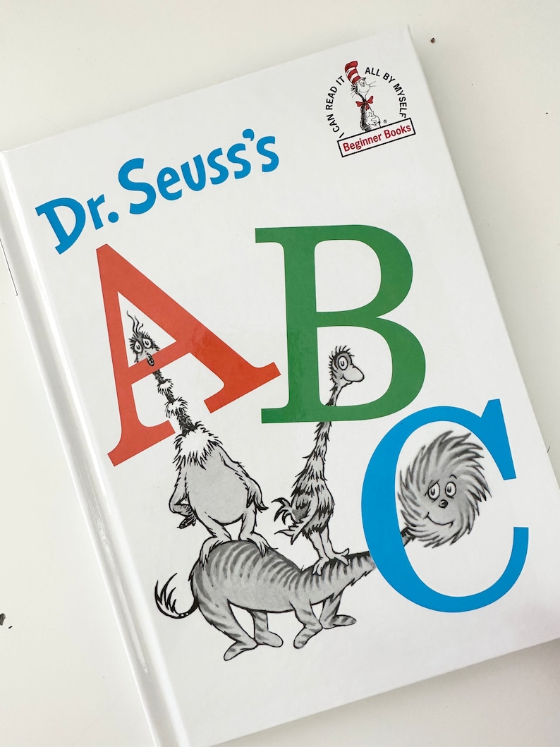 Dr Seusss ABC Book Page Banner Bunting Garland Dr Seuss Decor - Etsy