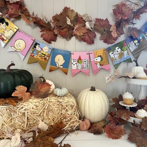 It’s the Great Pumpkin Charlie Brown Book Page Banner Fall Halloween ...