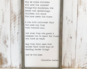 Unloved Things Poem - Etsy