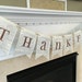 THANKFUL Homemade Book Page Banner Fall Thanksgiving Decor - Etsy