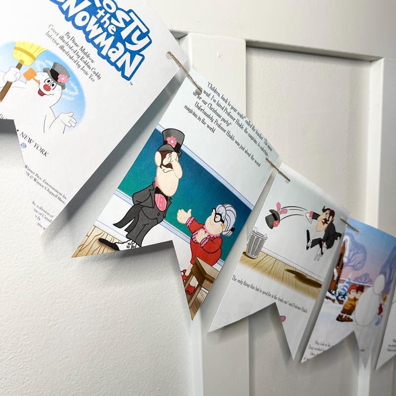 Snowman Banner - Etsy