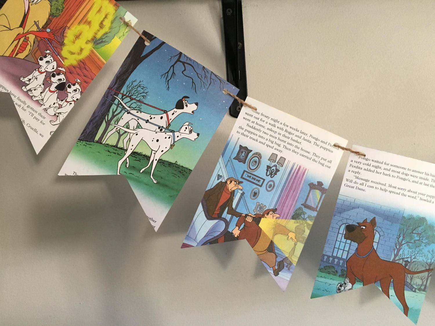 101 DALMATIANS Book Page Banner Bunting Garland Decoration - Etsy