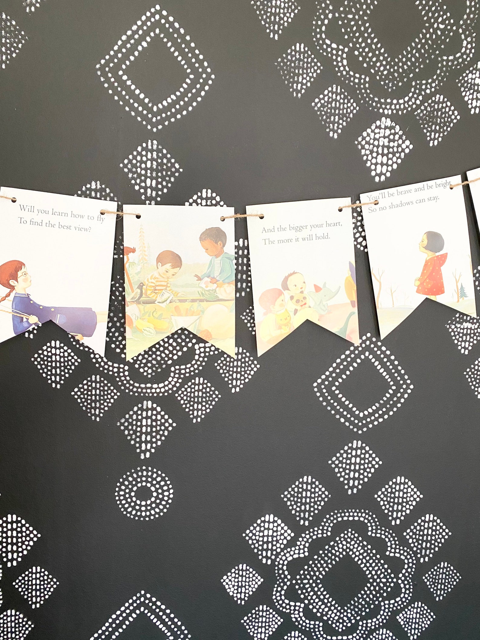 The Wonderful Things You Will Be Book Page Banner Nursery Baby - Etsy
