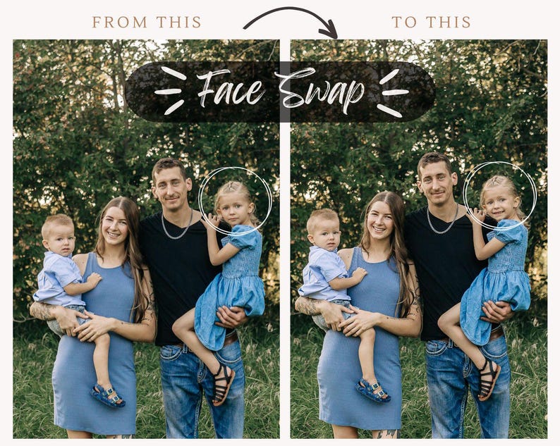 Professional Face Swap Photo Editing | Seamless Head Replacement ...