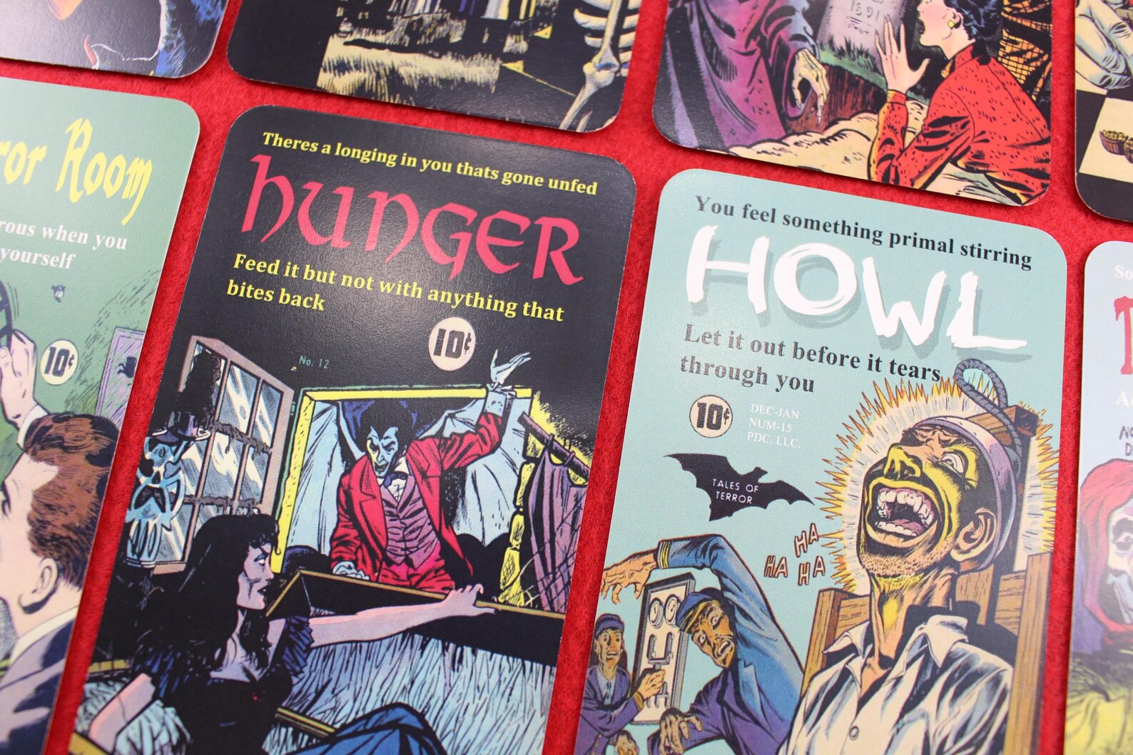 Horror Oracle Cards: Vintage Comic Art, Daily Guidance Deck "full Size ...