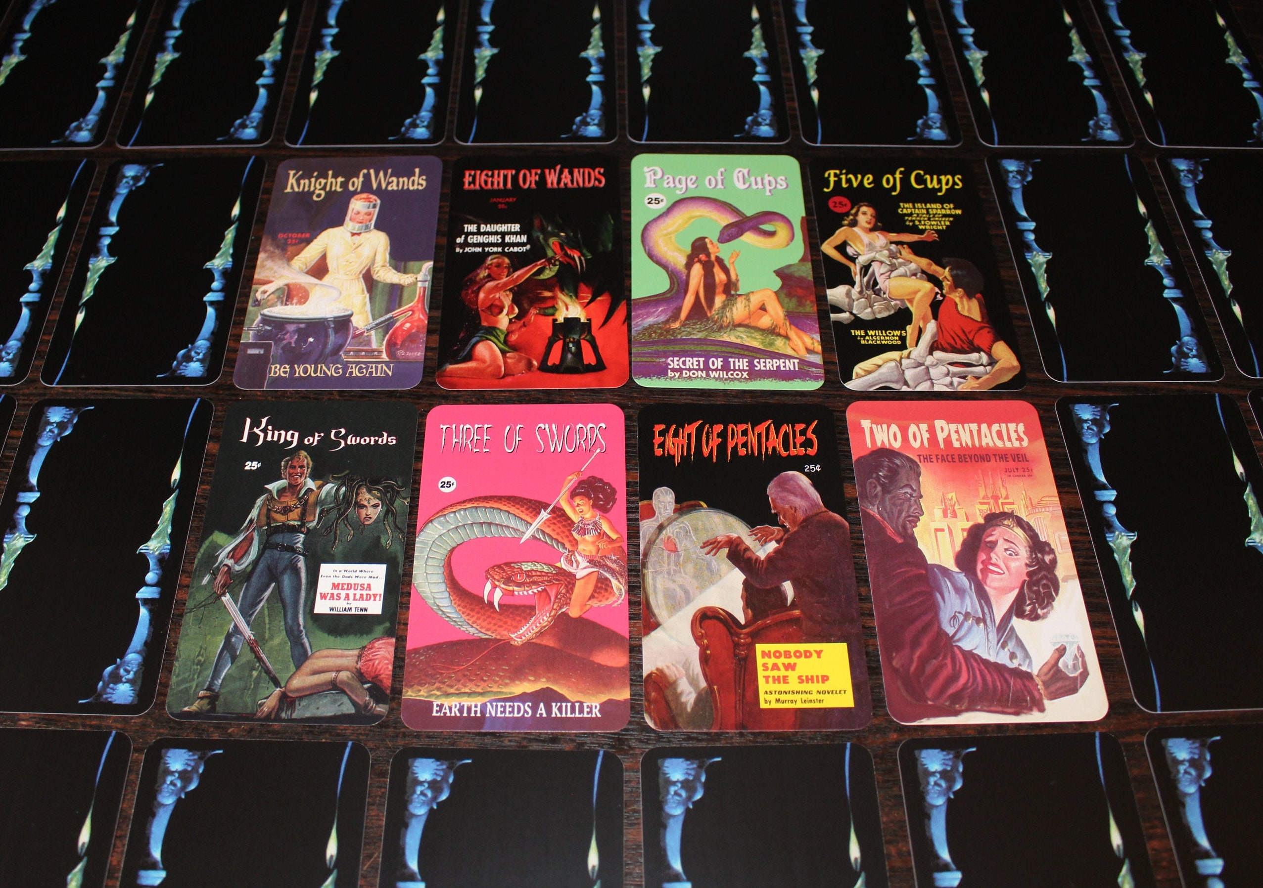 Tarot Deck Based on pulp Fantasy Magazines of the - Etsy