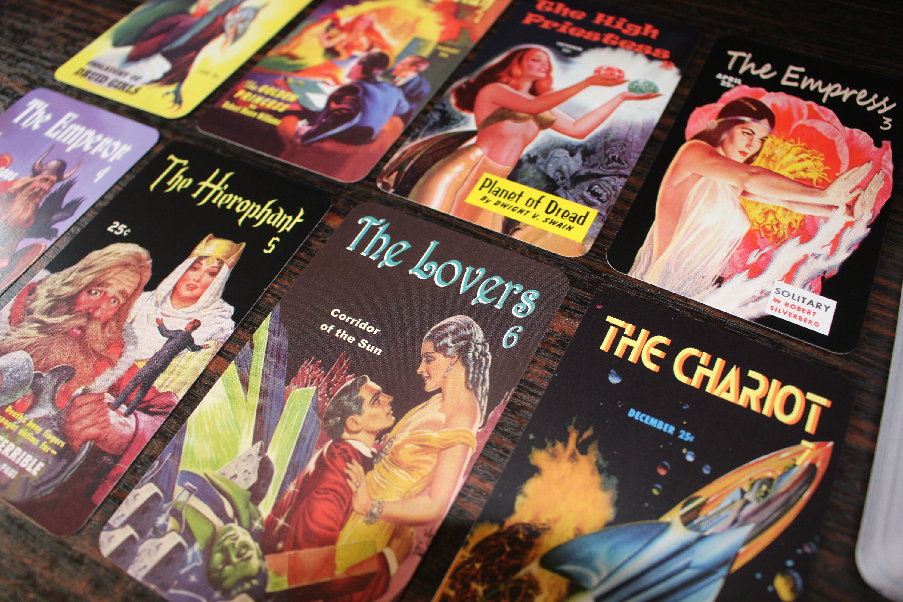 Tarot Deck Based on pulp Fantasy Magazines of the - Etsy